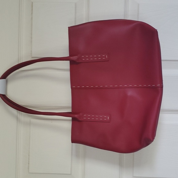 Harold's | Bags | Harolds Red Leather Handbag | Poshmark